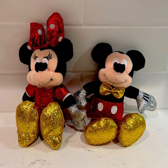 Ty | Toys | Mickey And Minnie Ty Mini Collectible Plush | Poshmark